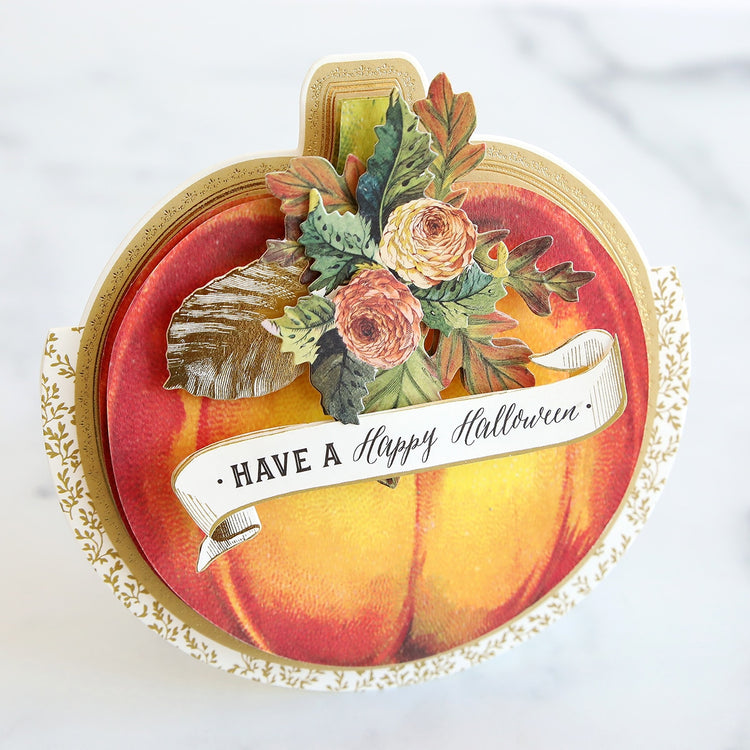 Simply Rocking Pumpkin Card Making Kit- Made Easy – Anna Griffin Inc.