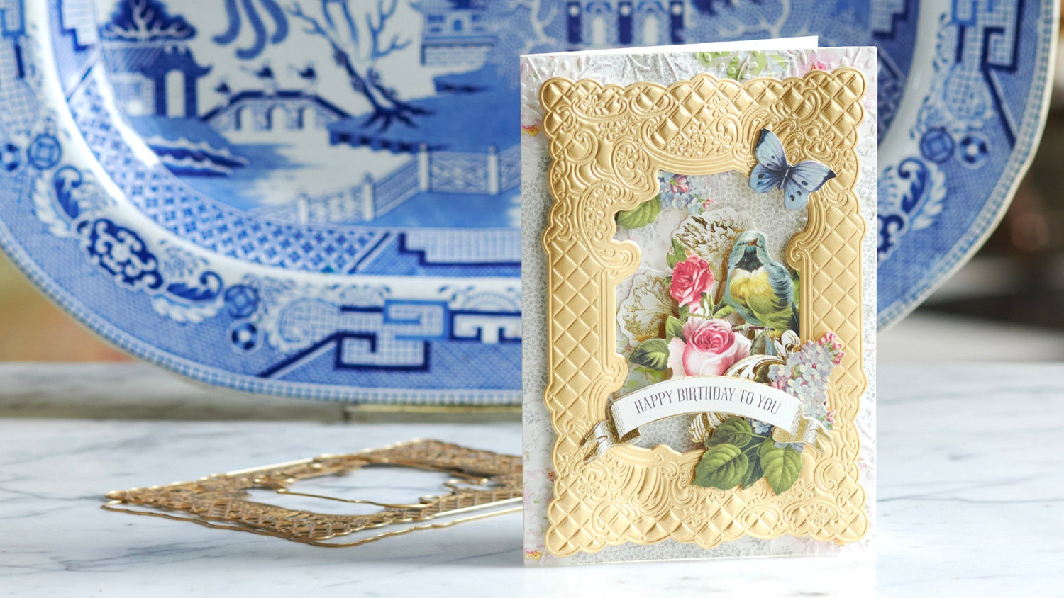 Floral Lattice Frame 3D Dies- Made Easy – Anna Griffin Inc.