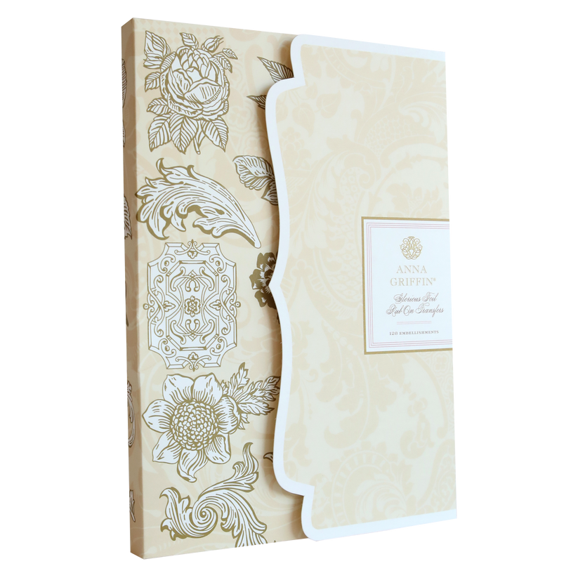 Glorious Foil Rub Ons Gold – Anna Griffin Inc.