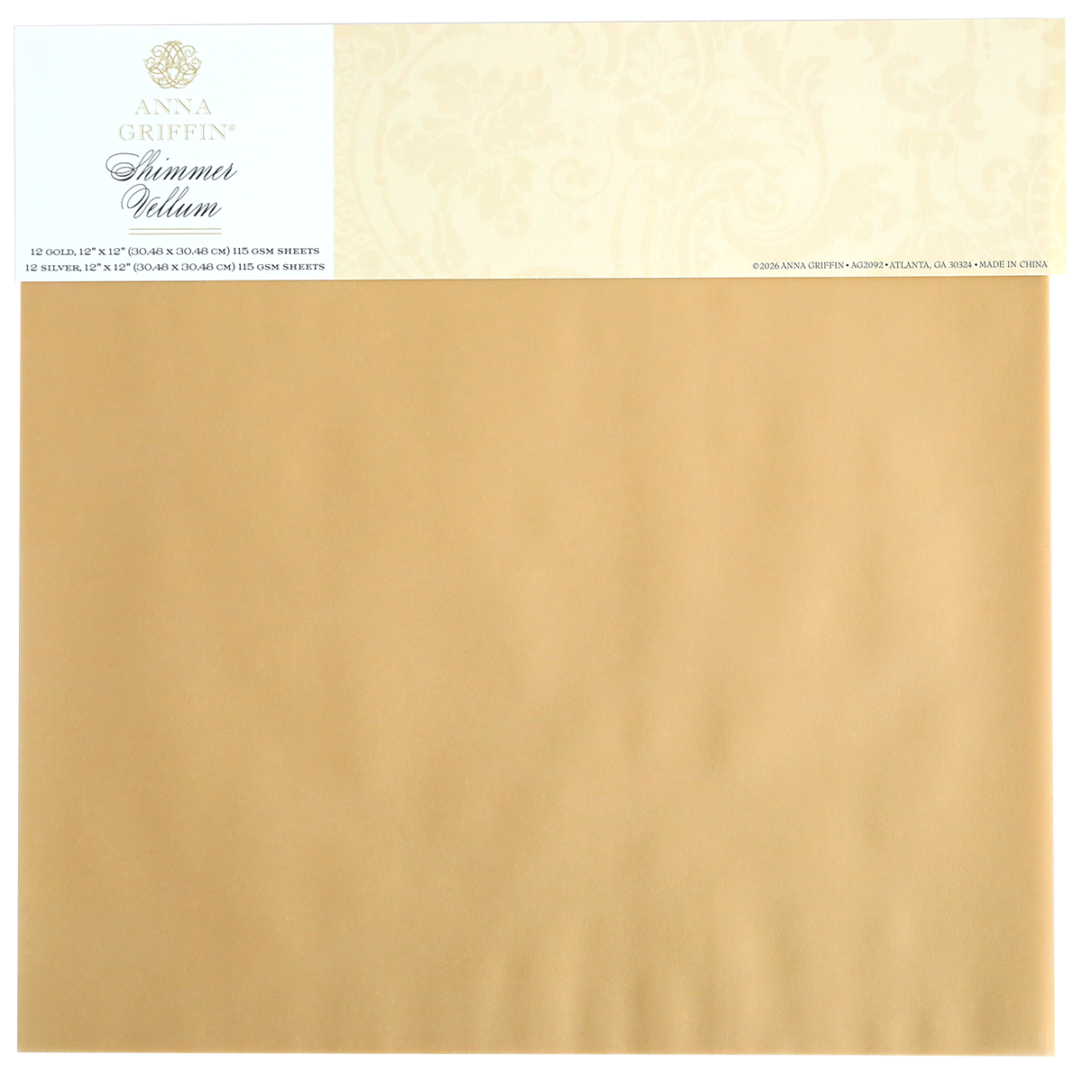 Shimmer Vellum Papers – Anna Griffin Inc.