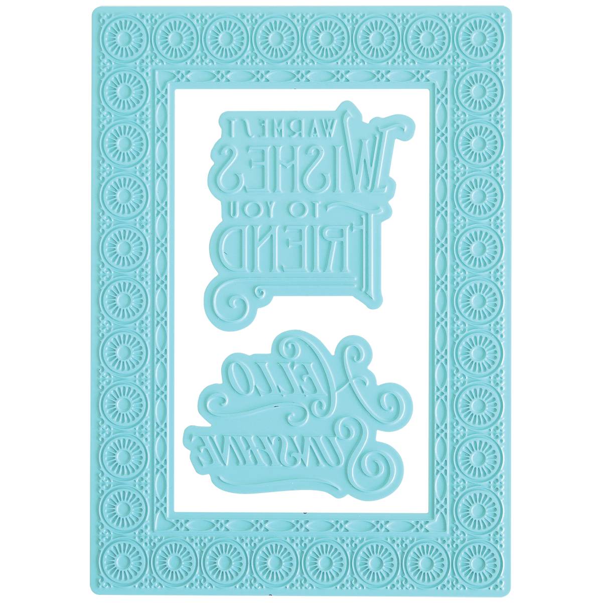 Summer Frame and Sentiment Gilded Foil Frame Plates – Anna Griffin Inc.