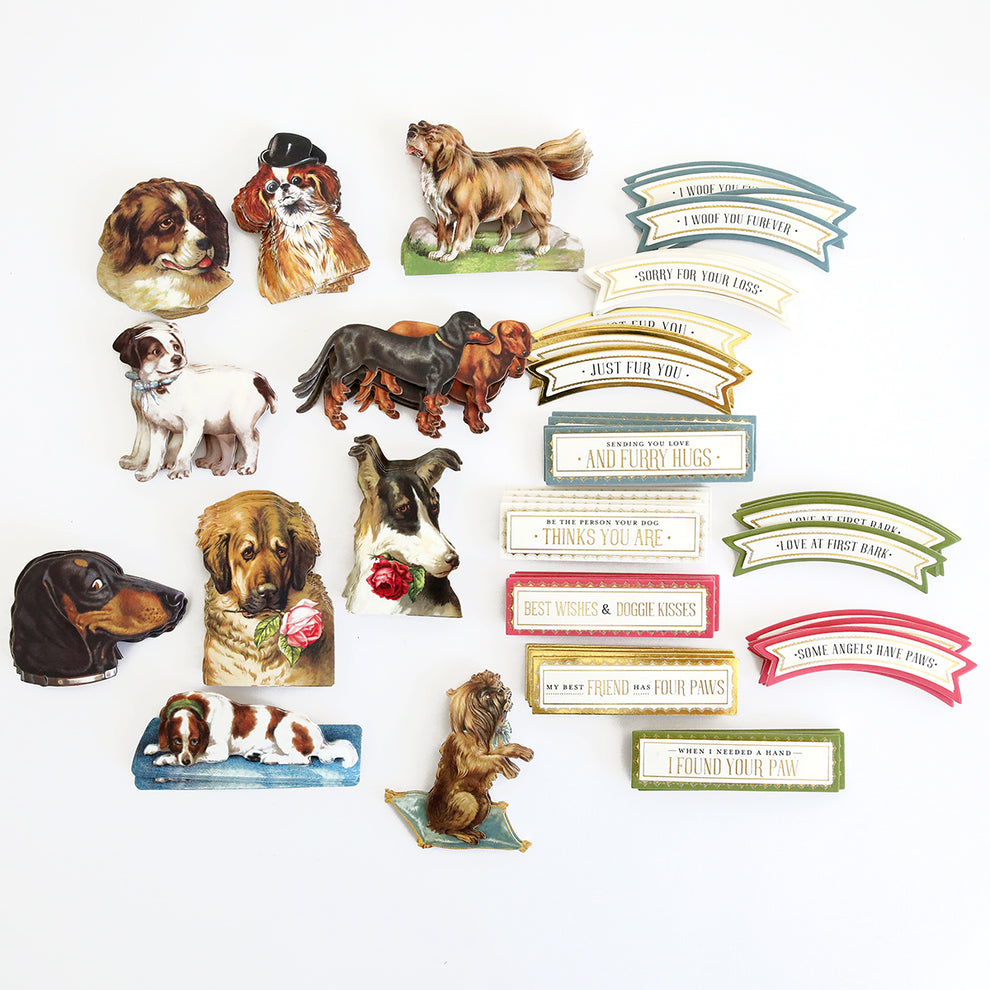 Fur Baby Dog Stickers and Sentiments – Anna Griffin Inc.