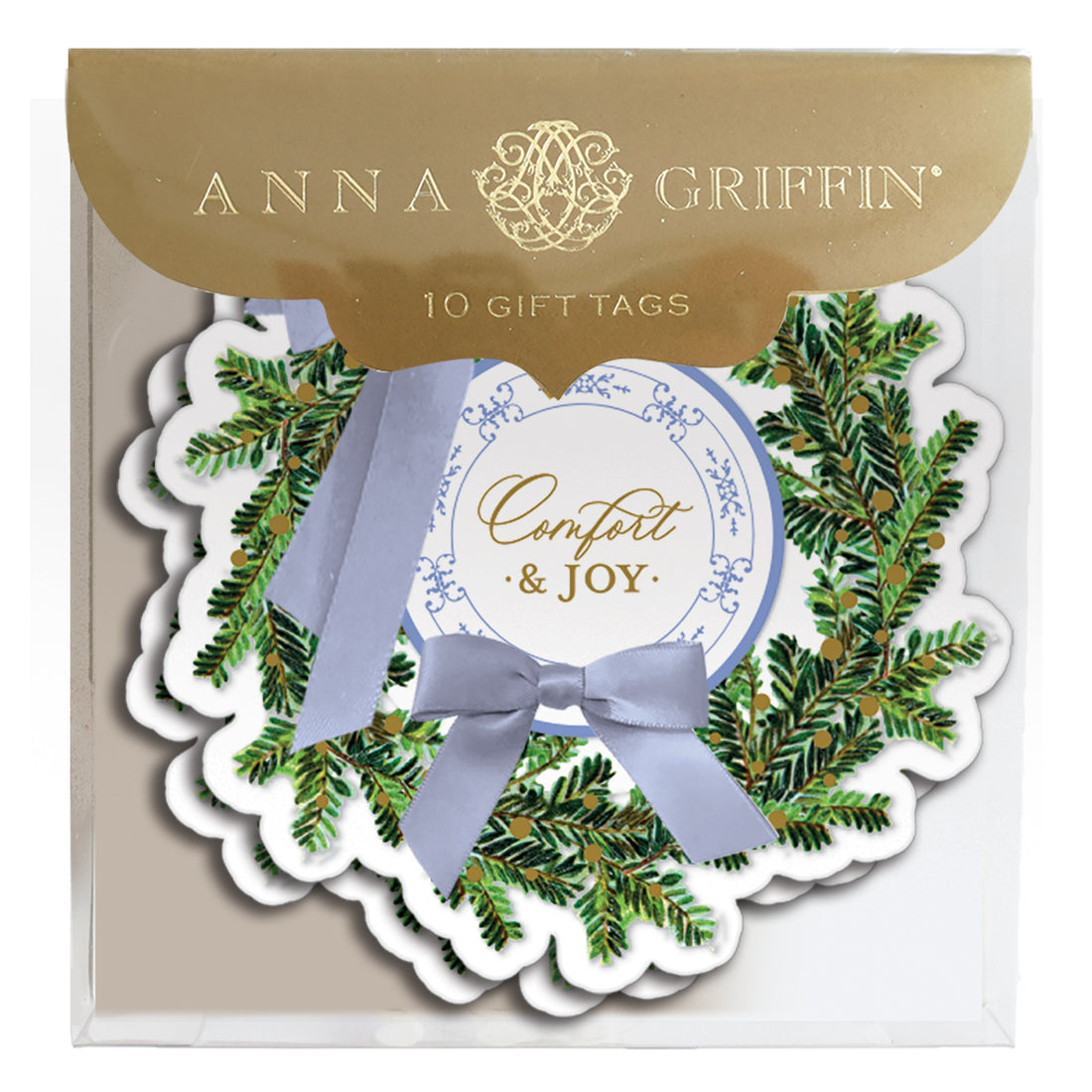 Comfort Wreath Holiday Gift Tag 10ct – Anna Griffin Inc.