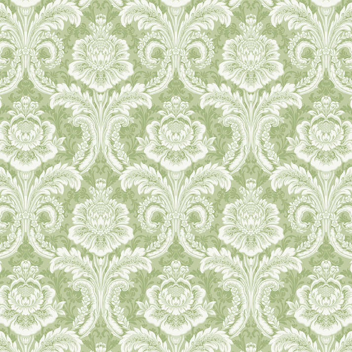 12x12 Phoebe Green Filigree Cardstock 5 sheets – Anna Griffin Inc.