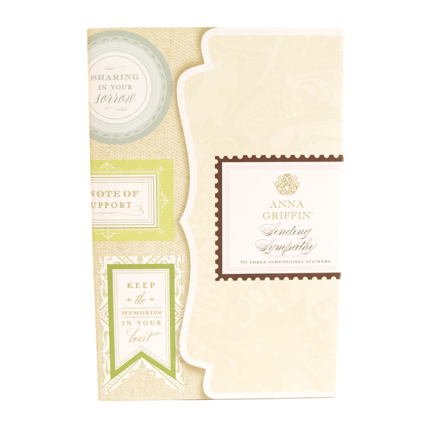 Sympathy Sentiment Stickers – Anna Griffin Inc.