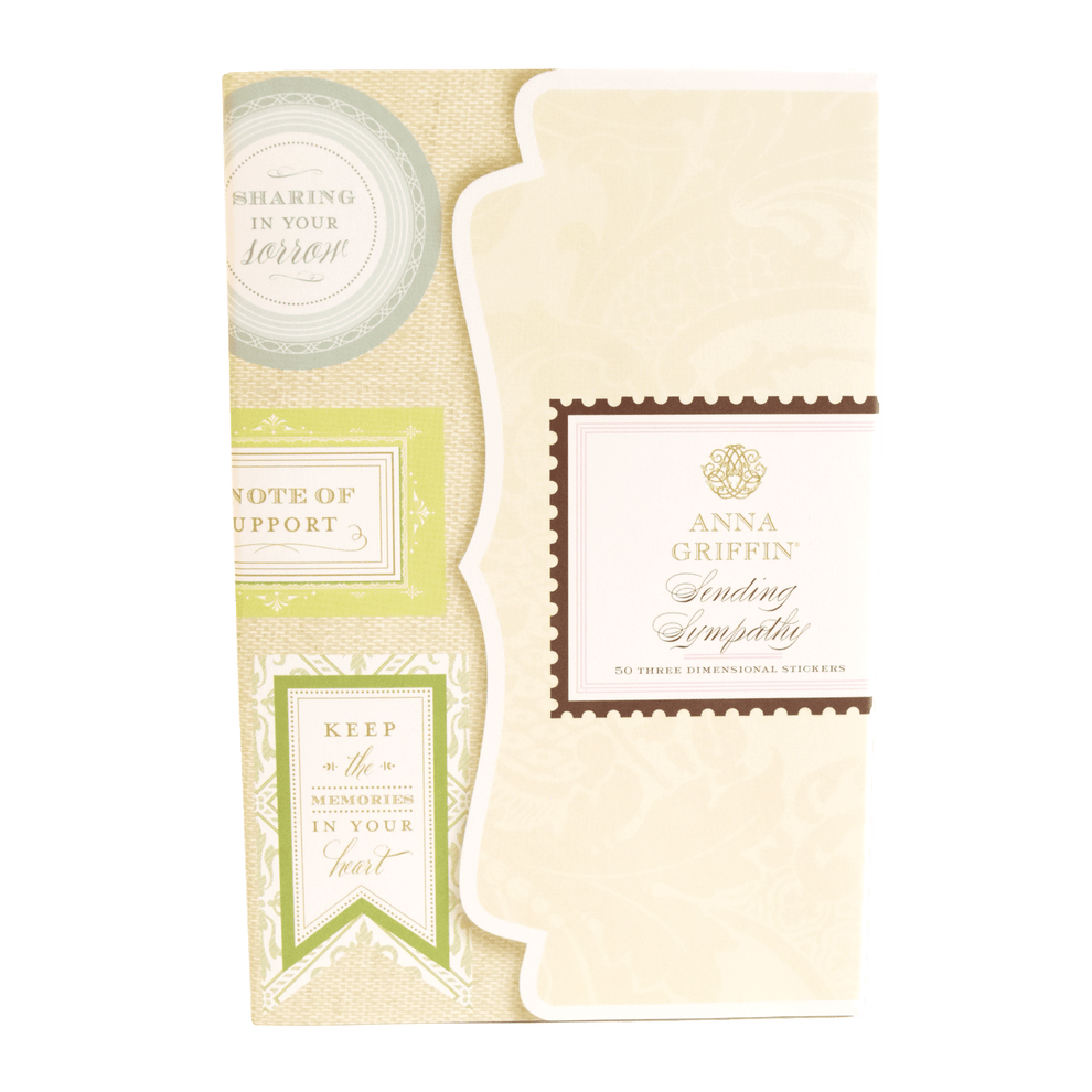 Sympathy Sentiment Stickers – Anna Griffin Inc.