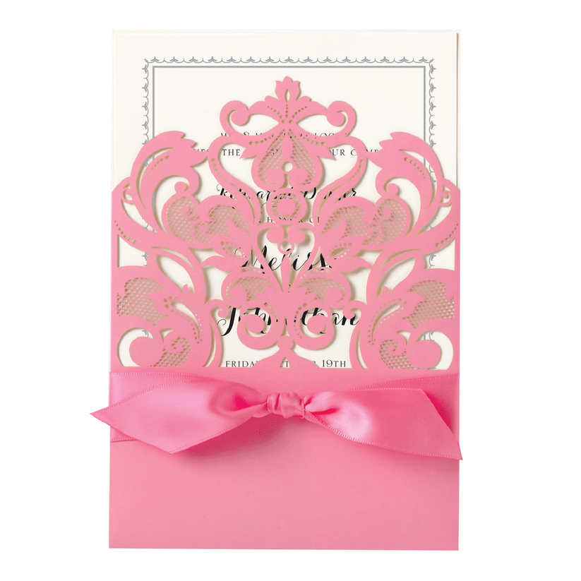 Pink Laser Cut Pocket 10 pack – Anna Griffin Inc.