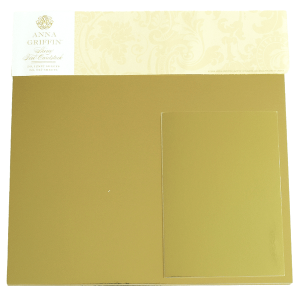 Gold Cardstock in Matte Foil Finish – Anna Griffin Inc.