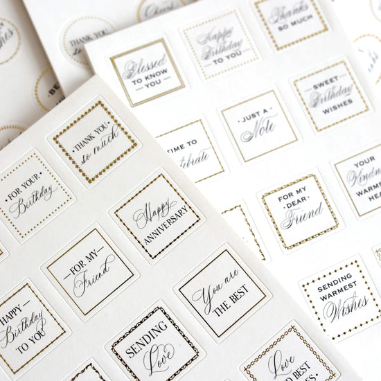 Mini Sentiment Stickers – Anna Griffin Inc.