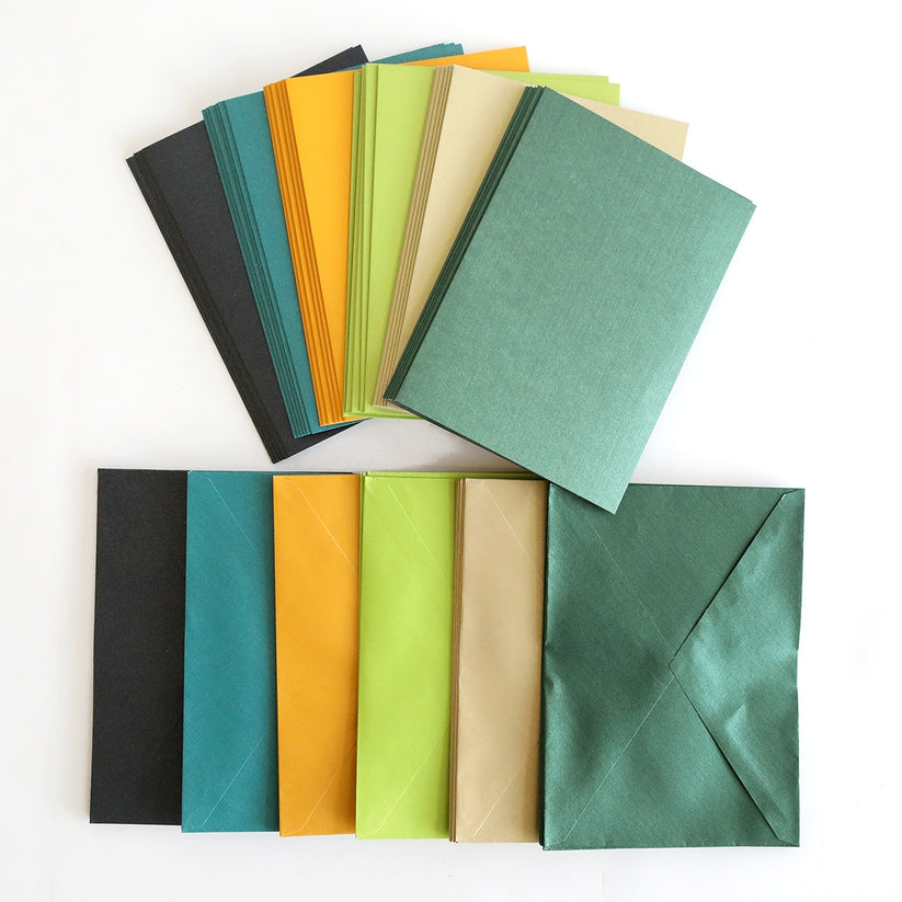 Shimmer Green Cards and Envelopes – Anna Griffin Inc.