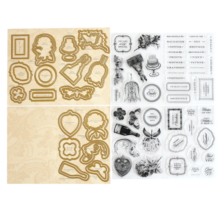 Craft Stamps | Shop Ink & Craft Rubber Stamps – Anna Griffin Inc.